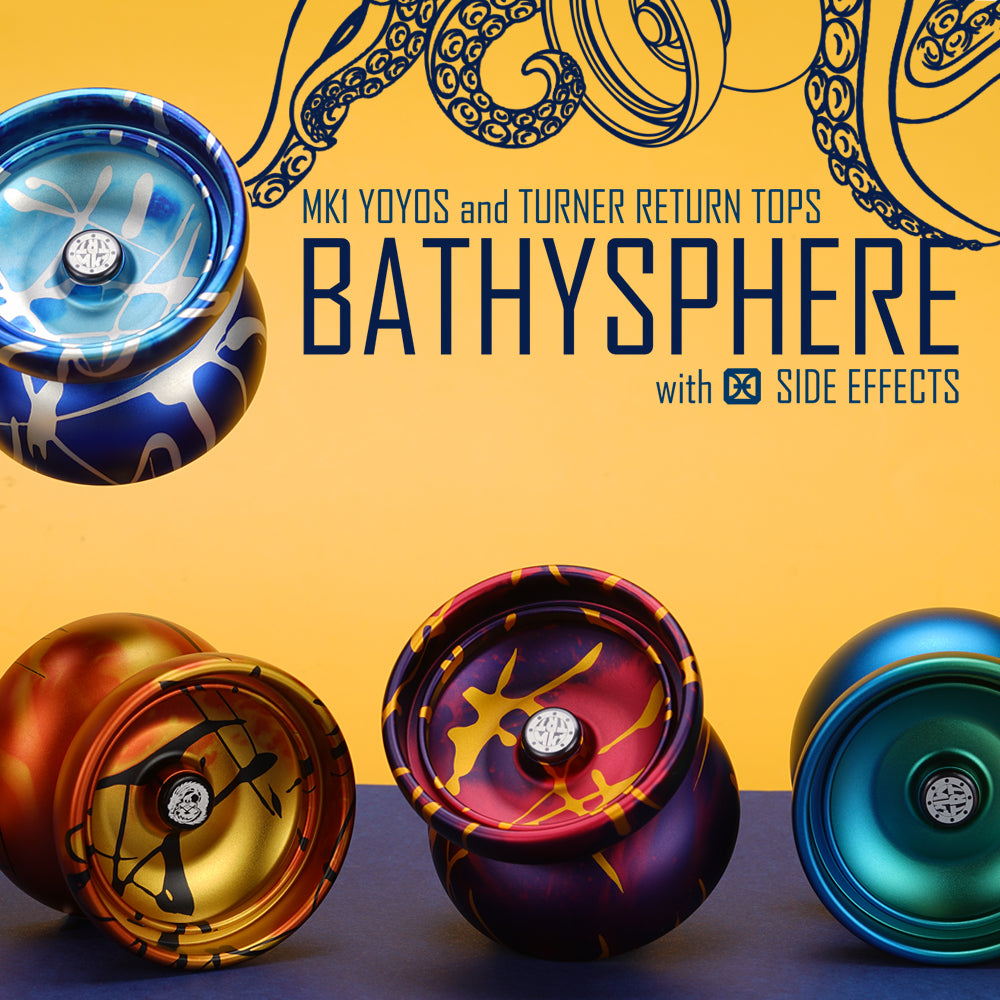 Bathysphere Yo-Yo by MK1 YoYos and Turner Return Tops